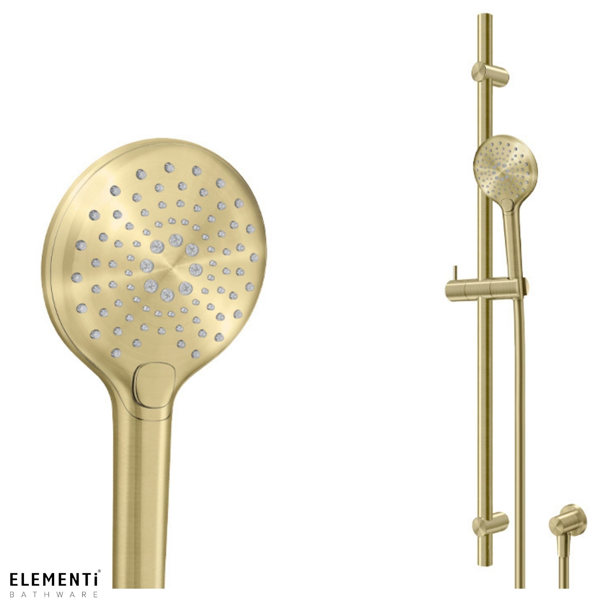 Elementi Splash Plus Round Slide Shower 900mm | 3 Function - Available ...